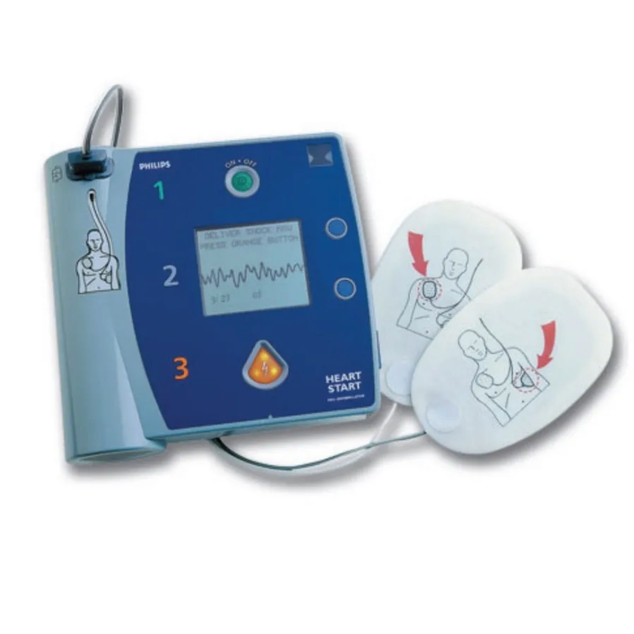 Philips Heartstream FR2 AED (Used) – Ology Supplies