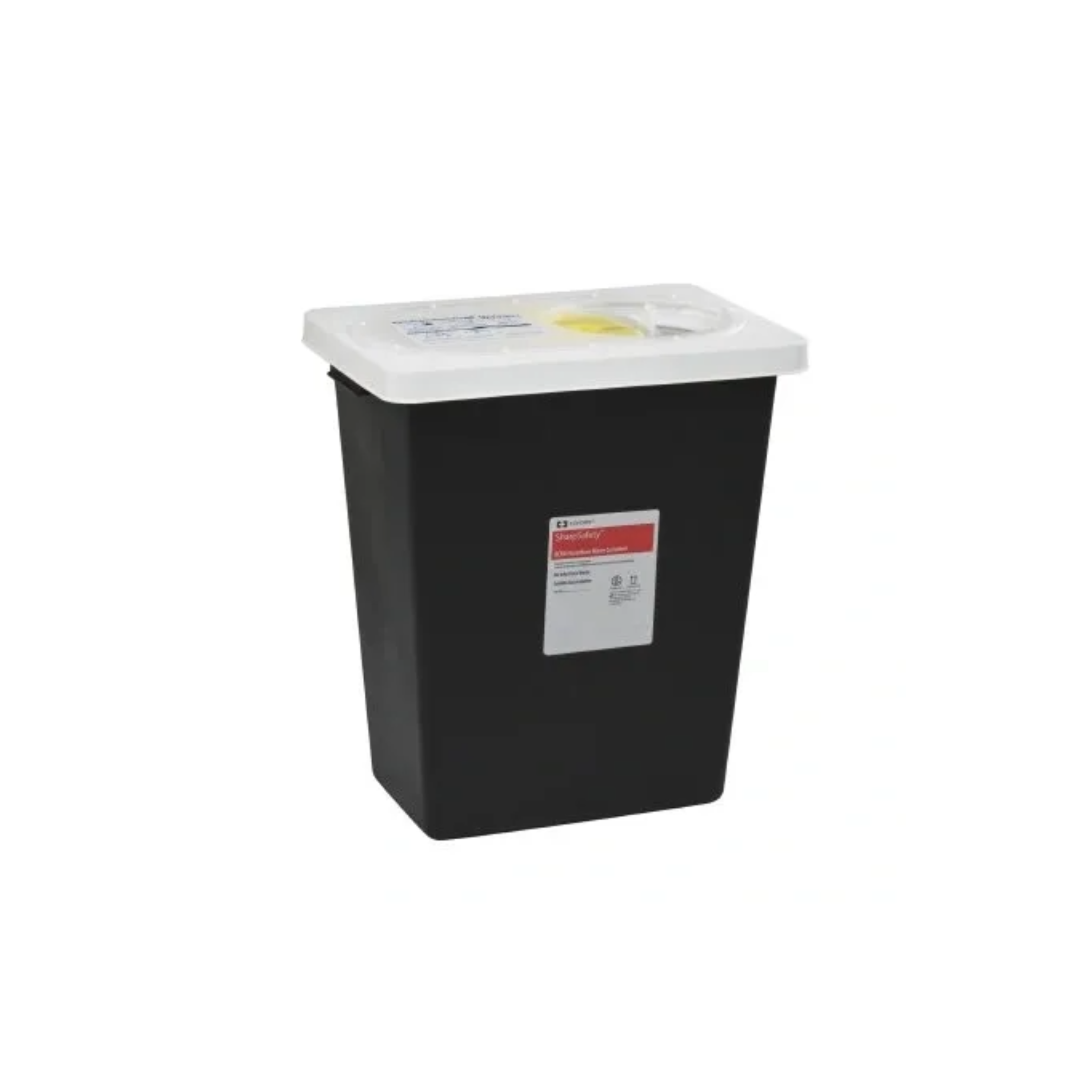 Covidien 8612RC Kendall RCRA Hazardous Waste Container with Slide Lid ...