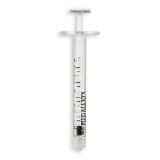 Merit MSS011 Medallion Syringe 1mL - 25 CT – Ology Supplies