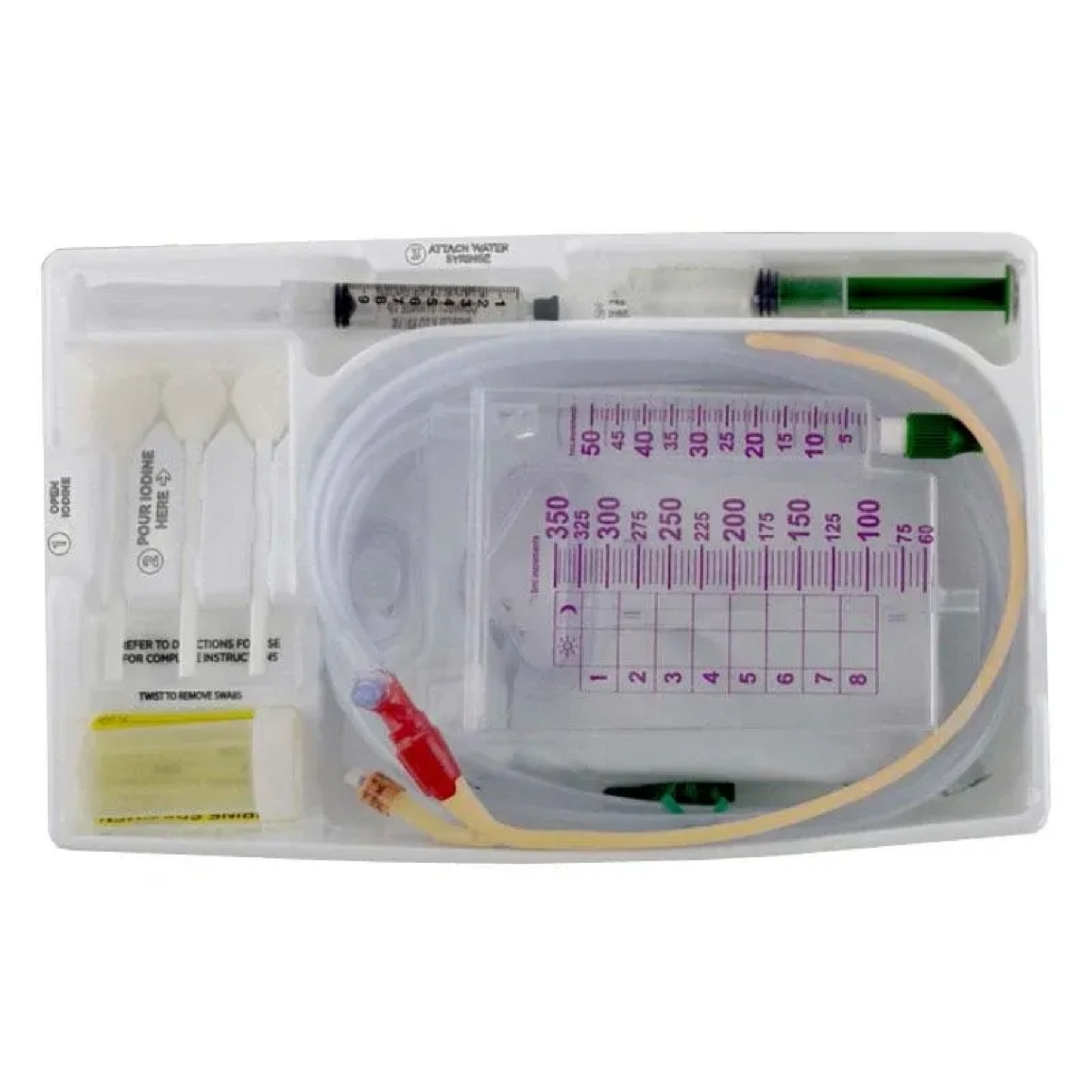 BARD Surestep™ Foley Tray A304400A, Add-a-Foley, Complete Care™, Urine ...