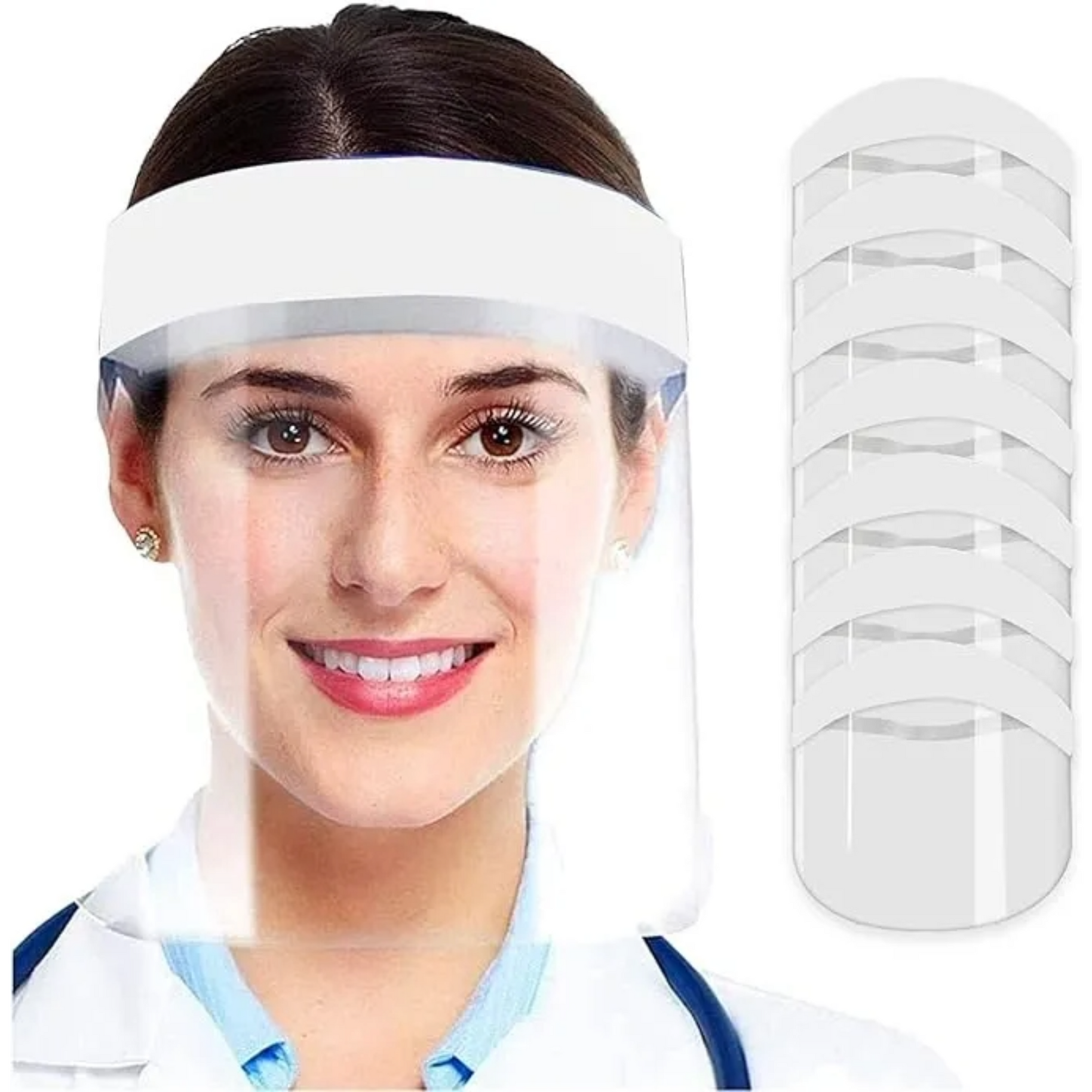 ICU Health CTFAC01 Protective Face Shields, 50/Box – Ology Supplies